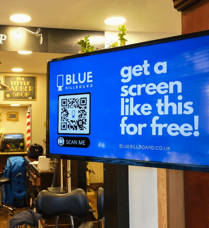 Digital advertising screens | Sussex UK | Blue Billboard